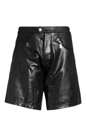 DSQUARED2 Dsquared2 High Waisted Cotton Shorts With Coated Effect
