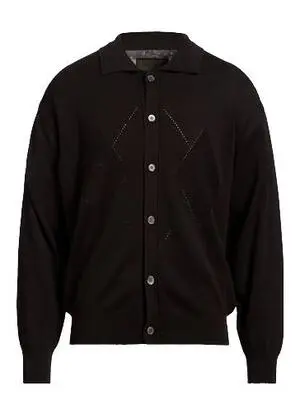 UNIFORM BRIDGE & CO. Cotton And Acrylic Cardigan - Black