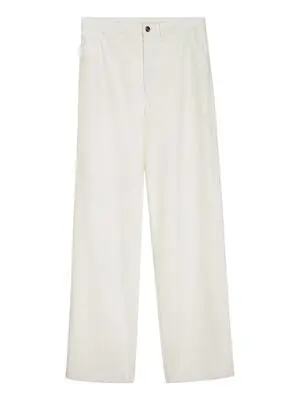 Dior Carpenter Jeans - White Cotton
