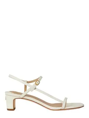 Ralph Lauren Lainee Strappy Leather Sandals - Neutrals