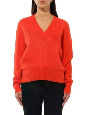 Givenchy V-neck Sweater - Orange