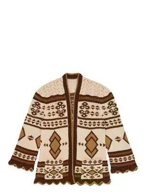 FORTELA Lalie Pocket Cardigan - Neutrals