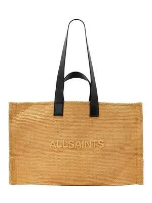 ALLSAINTS Reversible Paper Tote Bag - Brown