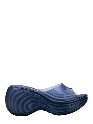 Melissa X Diesel Quantum Platform Sandals - Blue