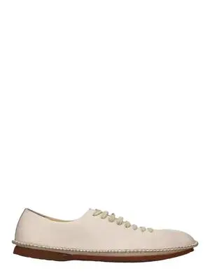 Premiata Lace-up Stitched Sneakers - Neutrals