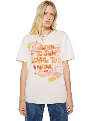 MOTHER MOTHER The Sleep-Over Sworn To The Sun T-Shirt Multi