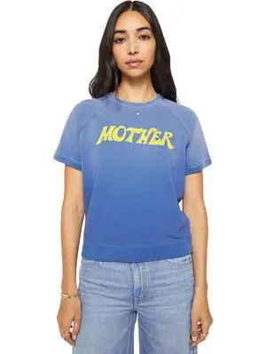 MOTHER The Short Sleeve Concert Swirl Shirt - Yellow