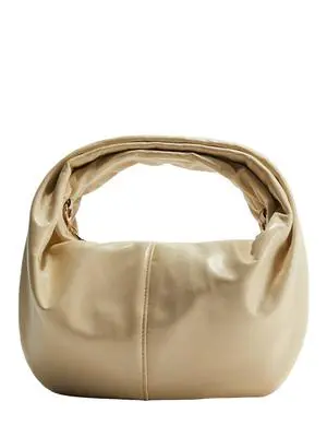 H&m Crossbody Bag With Chunky Handle - Beige