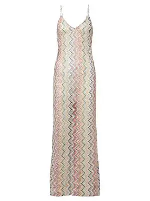 Missoni Zigzag Lamé Maxi Dress - Multicoloured