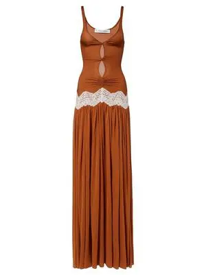 CHRISTOPHER ESBER Christopher Esber Lace-Trimmed Gown