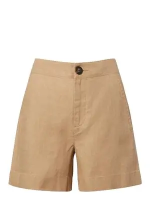 Vince Hemp Bermuda Shorts - Beige