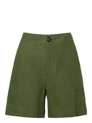 Vince Hemp Bermuda Shorts - Green