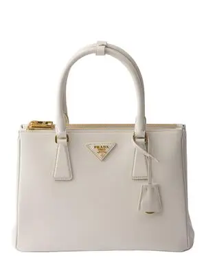 Prada Galleria Medium Saffiano Leather Bag - Neutral