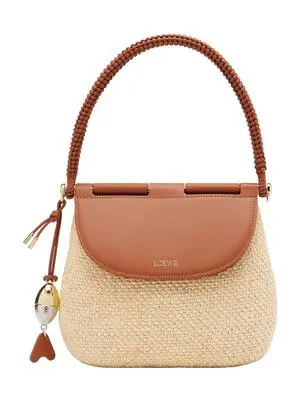 Loewe Pescador Medium Shoulder Bag - Beige