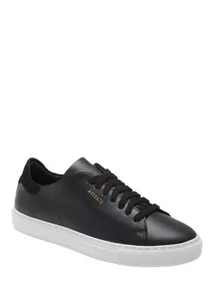 Axel Arigato Clean 90 Leather Lace-up Sneakers - Black