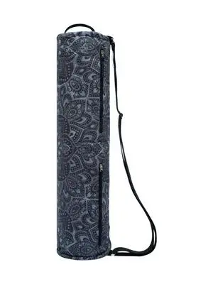 YOGA DESIGN LAB Mandala Yoga Mat Bag - Mandala Charcoal