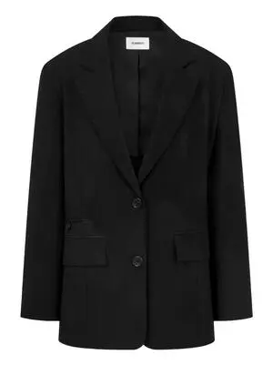 STUDIO TOMBOY Single-Breasted Blazer Black