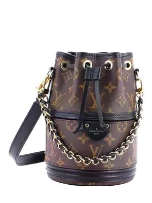 LOUIS VUITTON Monogram Canvas Canoe Bucket Bag - Brown