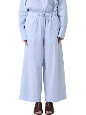 TOTEME Wide Leg Trousers - Gnawed Blue