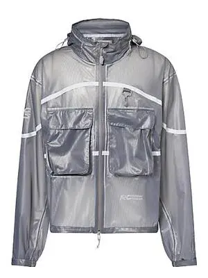 Reese Cooper Hooded Shell Jacket - Translucent Blue