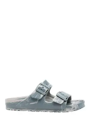 BIRKENSTOCK Arizona Marbled-effect Eva Sandals - Grey