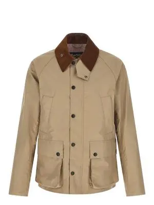 JUNYA WATANABE COMME DG Junya Watanabe Comme Des Garçons X Barbour Bedale Jacket - Nude & Neutrals