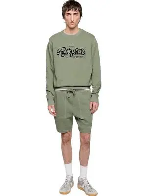 Zadig&Voltaire Pablo Organic Cotton Shorts - Brown
