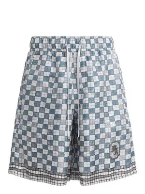Amiri Château Crest Shorts - Blue