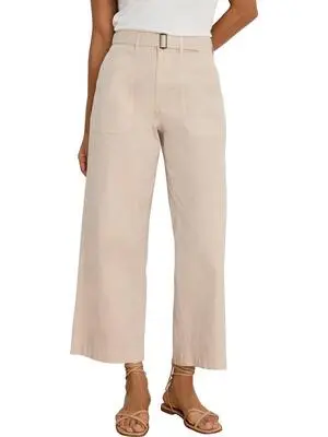 NIC+ZOE Highland Stretch Wide Leg Pants - Macadamia