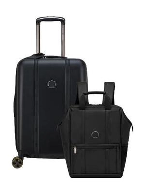 DELSEY PARIS Cadence 2-piece Luggage Set - Deep Black