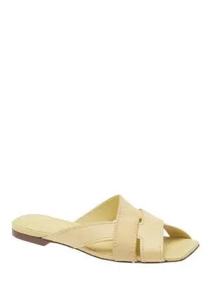 TOD'S T-strap Flat Sandals - Flan