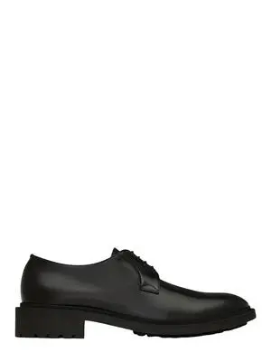 Saint Laurent Antoine Derbie Shoes - Black