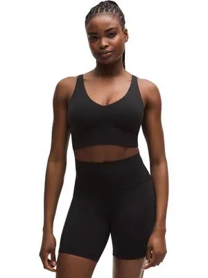Lululemon Focuser V-neck Bra - Black
