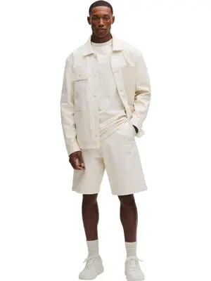Lululemon Utilitech Twill Carpenter Short 10" Inseam - Light Ivory