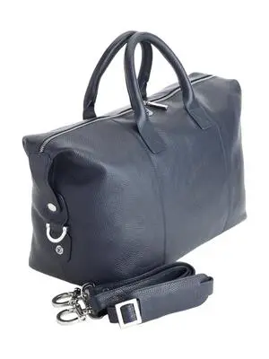 ROYCE NEW YORK ROYCE New York Executive Overnight Travel Duffel Bag Blue