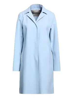 Herno Polyamide Elastane Overcoat - Blue
