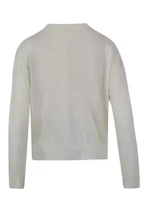 LOULOU Kita Button-up Cardigan - White