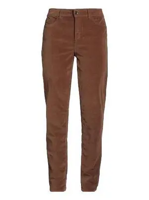 LIU JO LIU •JO Brown Velvet Skinny Pants