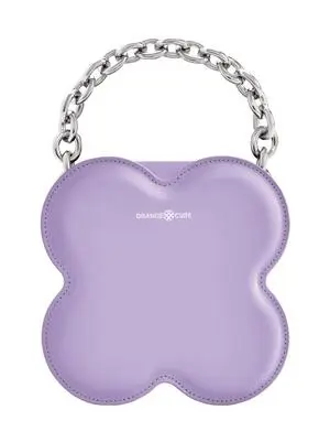 ORANGE CUBE Lucky Clover Handbag - Purple
