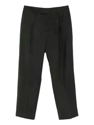 LOW BRAND Kim Pleated Trousers - Grey