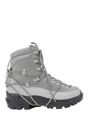 HELIOT EMIL Carabiner Lace-up Hiking Boots - Grey