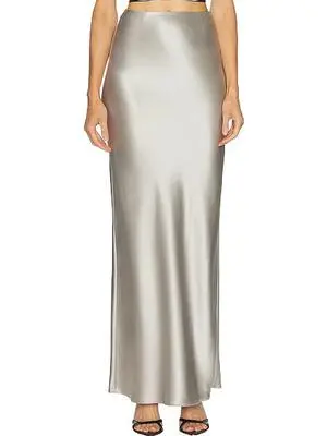 SAME Satin Maxi Skirt