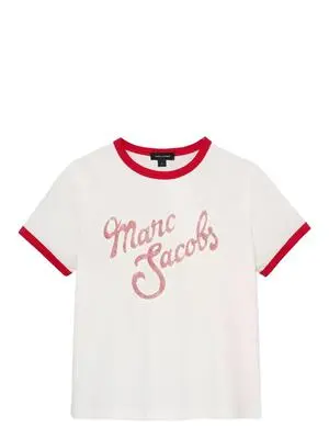Marc Jacobs Logo Print T-shirt - Neutrals