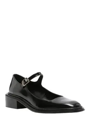 SOULIERS MARTINEZ Penelope 45mm Leather Shoes - Black