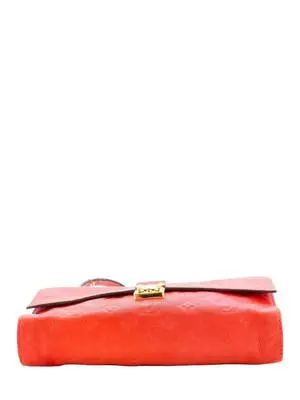 LOUIS VUITTON Monogram Empreinte Fascinante Shoulder Bag - Red