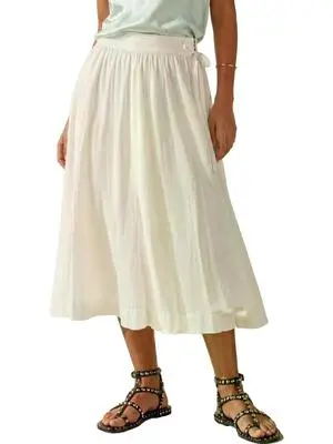 Vanessa Bruno Guillaume Midi Skirt - White