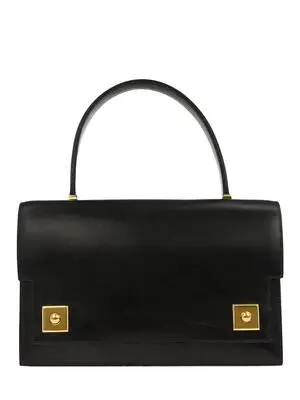 Hermès Piano Leather Handbag - Black