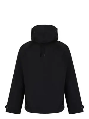 C.P. COMPANY Goggle Detail Hooded Jacket - Black