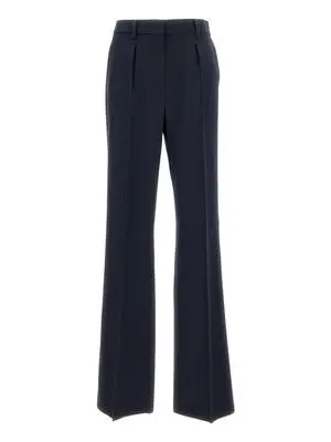Max Mara Wool Trousers - Blue