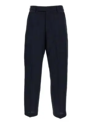 Paul Smith Tailored Linen Trousers - Blue